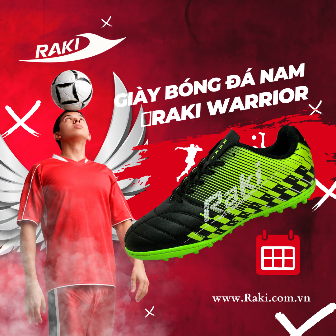 Giày bóng đá nam RAKI WARRIOR - Sự kết hợp hoàn hảo giữa chất lượng và ...